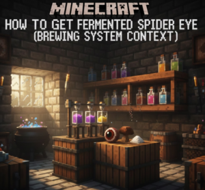 How to Get Fermented Spider Eye in Minecraft (All Methods)